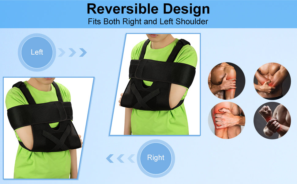 SupreGear Kids Arm Sling, Adjustable Shoulder Immobilizer