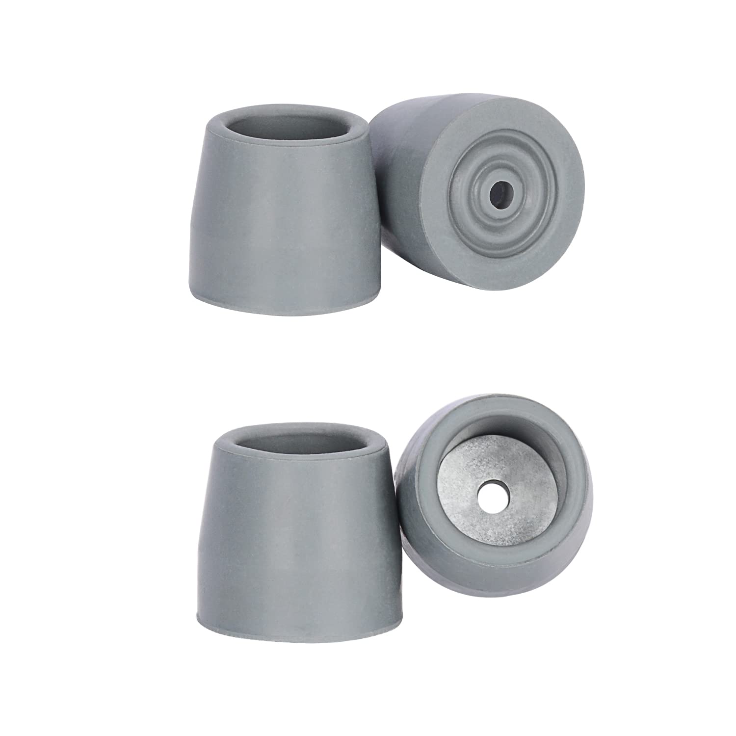 SupreGear 4-Pack Walker Tips – Non-Slip Replacement Feet